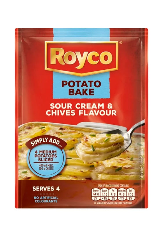 Royco Potato Bake - Sour Cream & Chives 40g – SA Groceries