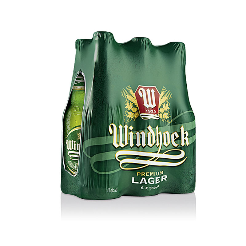 Windhoek Lager - 330ml (6 PACK) – SA Groceries